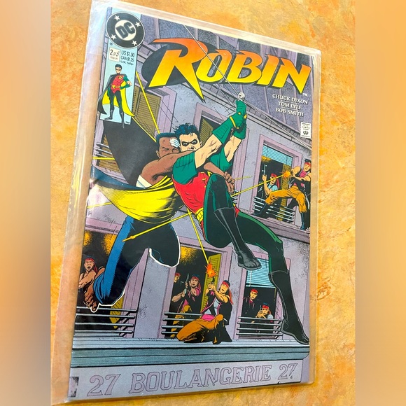 DC Comics | Accents | Robin 2 Volume First Print Dc Comic Book February ...